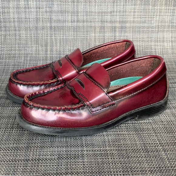 Bass | Shoes | Bass Casper Boys Bordeaux Penny Loafers Dress Shoes Boys ...